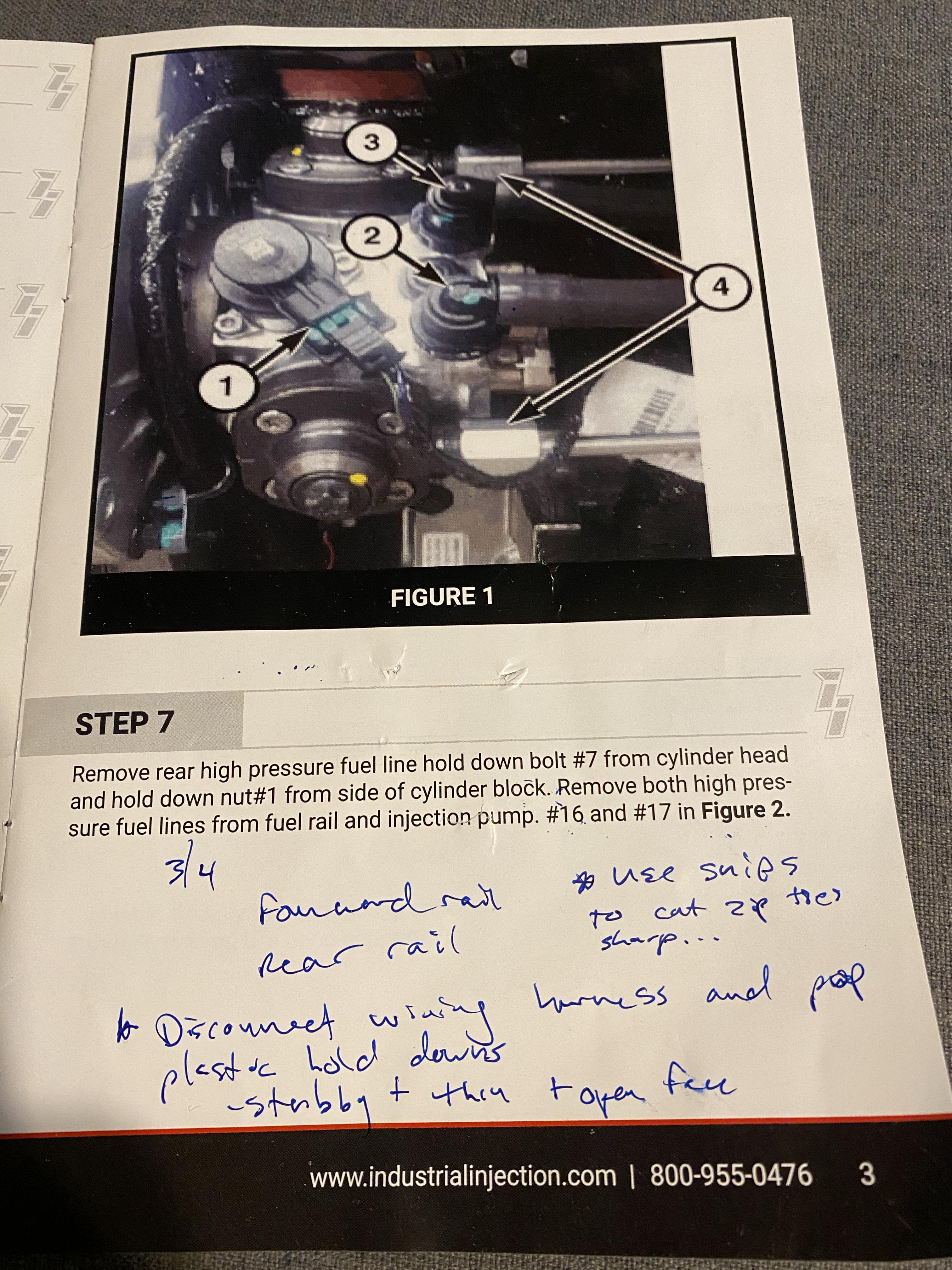 Industrial Injection CP3 pump and installation and follow on use ...