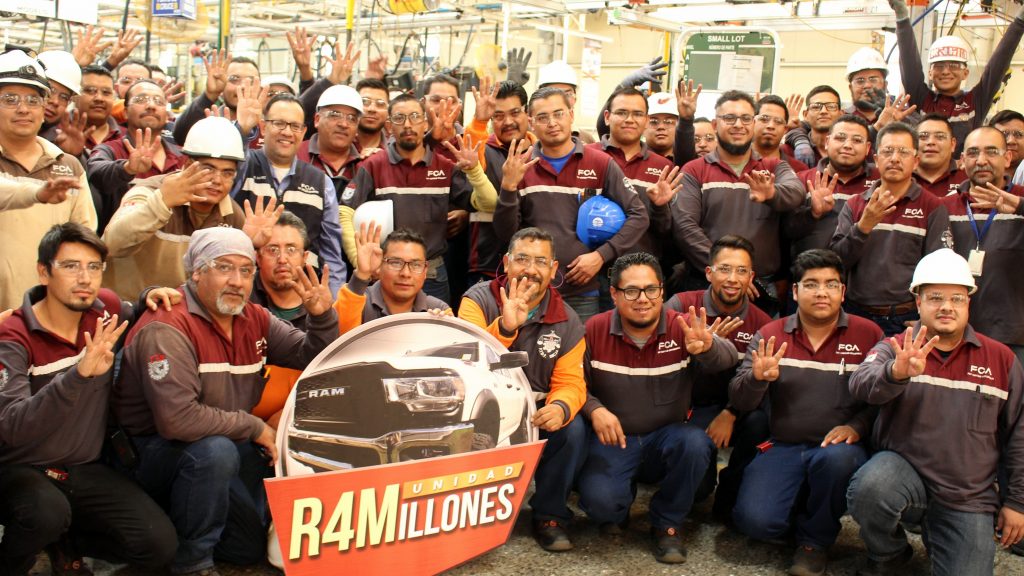 Saltillo Truck Assembly Plant Builds Its 4,000,000th Ram Truck: - HD Rams