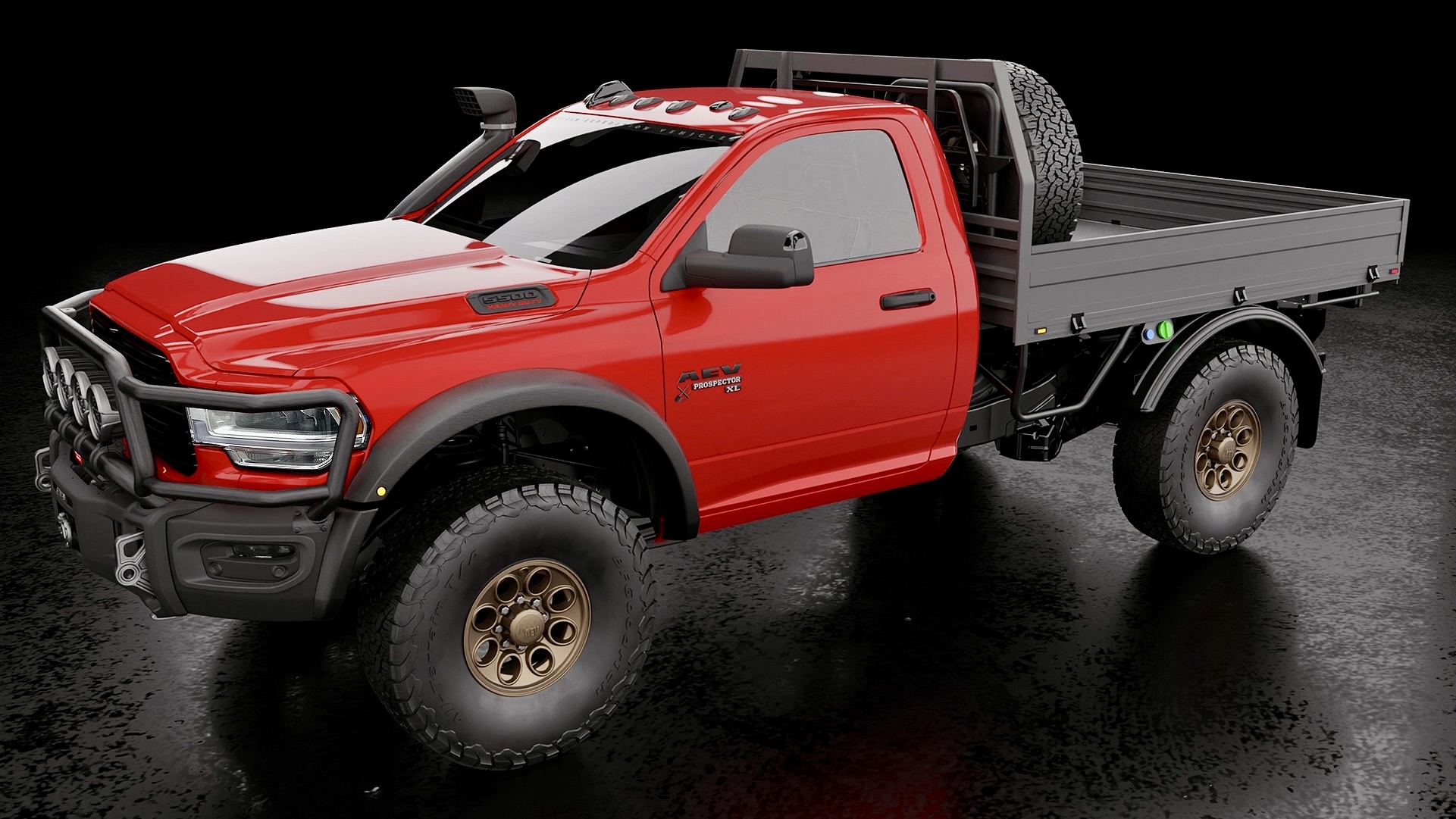 Unleash Your Inner Adventurer with the AEV Prospector XL Tray Bed - HD Rams
